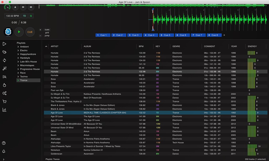 Traktor Pro 3 and Lexicon, MIK Keys & Energy levels differences ...
