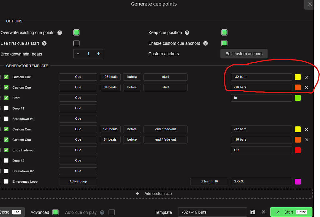 [Cue Point Generator] Some cue points are not created - Bug Reports - Lexicon