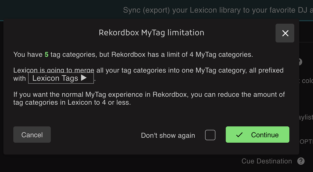 What is my Tag? - Questions & Help - Lexicon