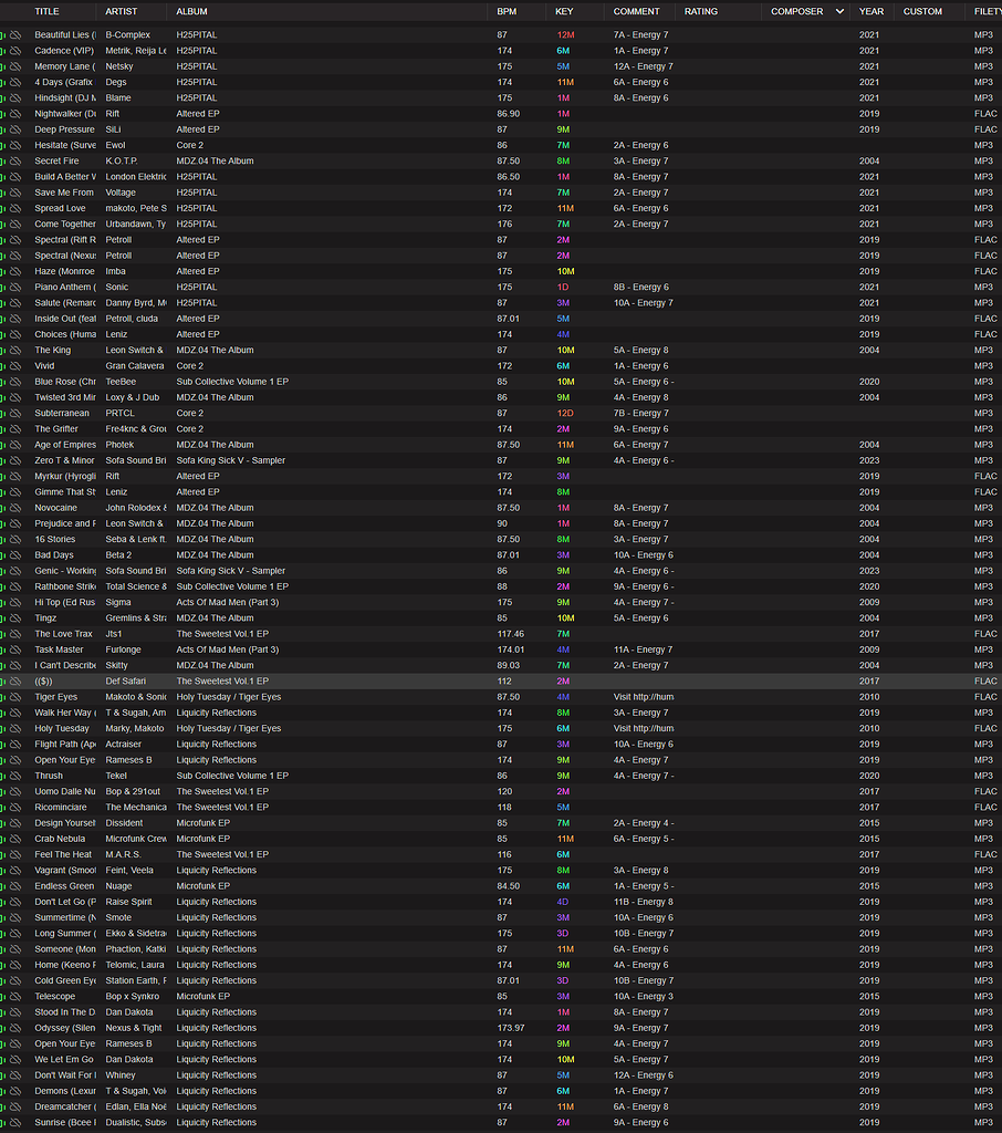 Comments not loading for flac files - Bug Reports - Lexicon